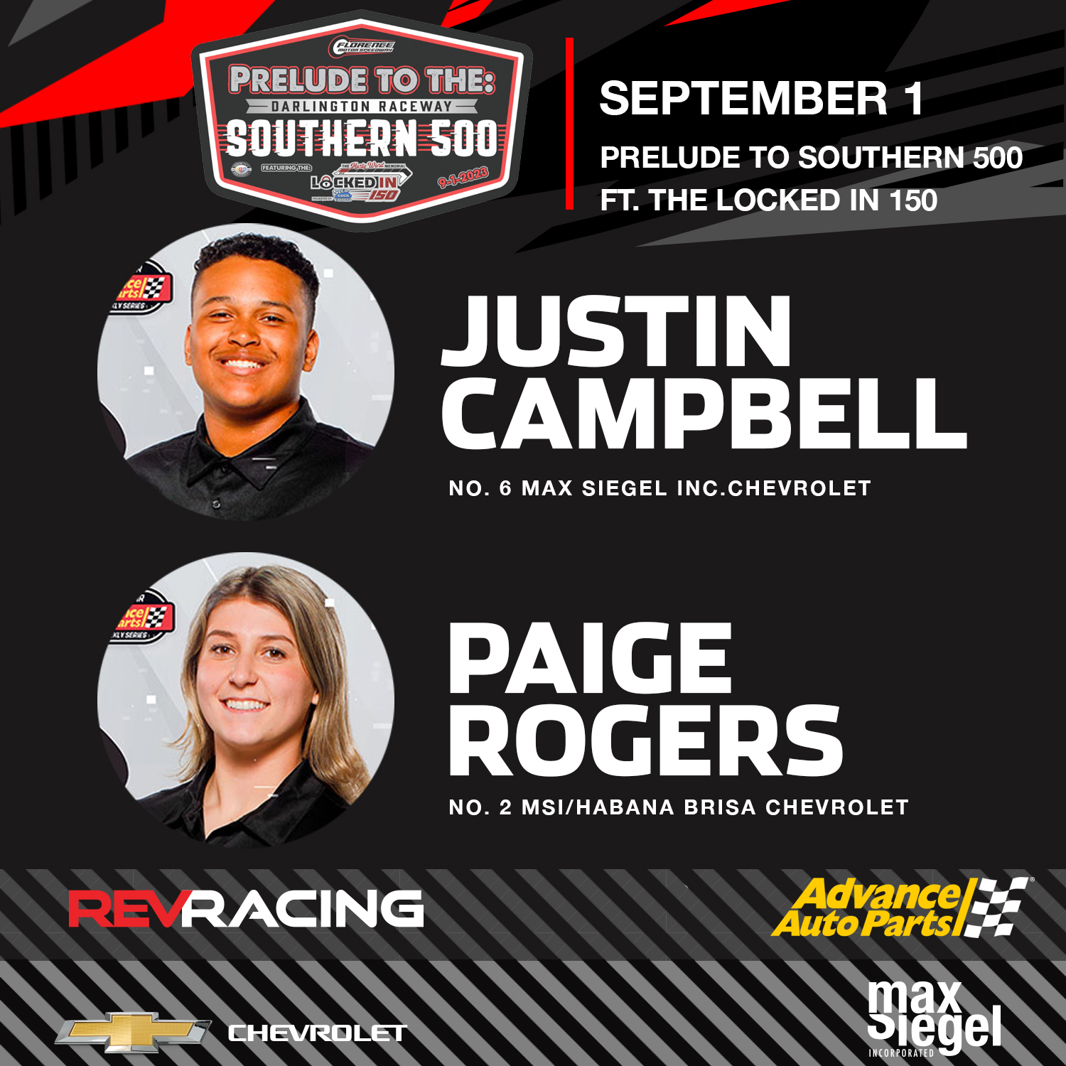Rogers and Campbell Take on Florence Motor Speedway for Last Time this ...